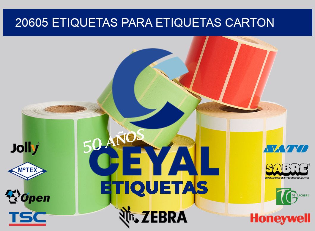 20605 ETIQUETAS PARA ETIQUETAS CARTON - autoadhesivas.com.ar