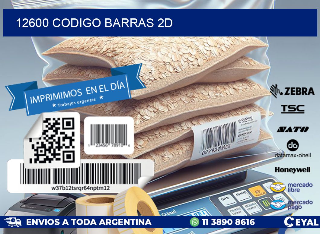 12600 CODIGO BARRAS 2D - autoadhesivas.com.ar