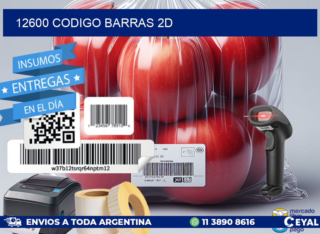 12600 CODIGO BARRAS 2D - autoadhesivas.com.ar