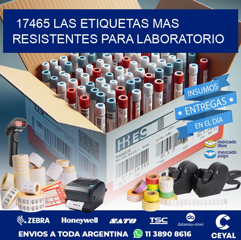 17465 LAS ETIQUETAS MAS RESISTENTES PARA LABORATORIO - autoadhesivas.com.ar