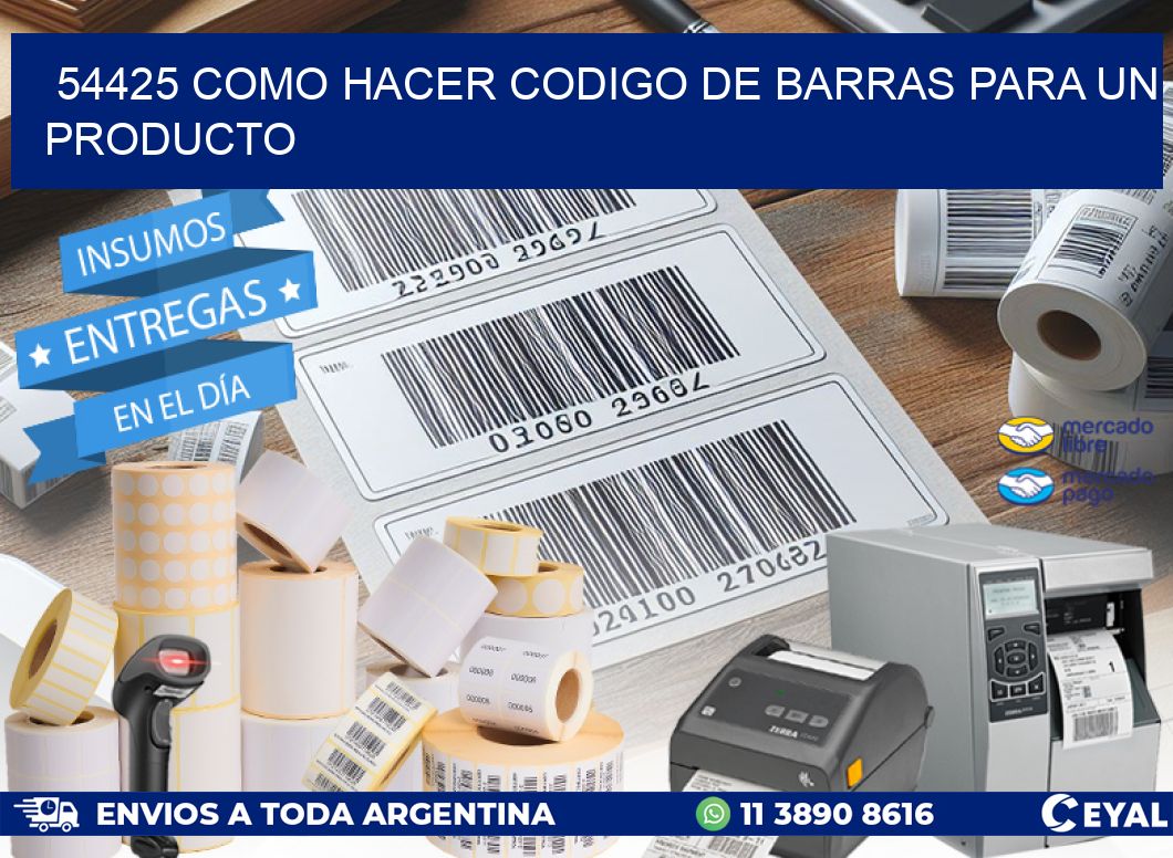 54425 como hacer codigo de barras para un producto - autoadhesivas.com.ar