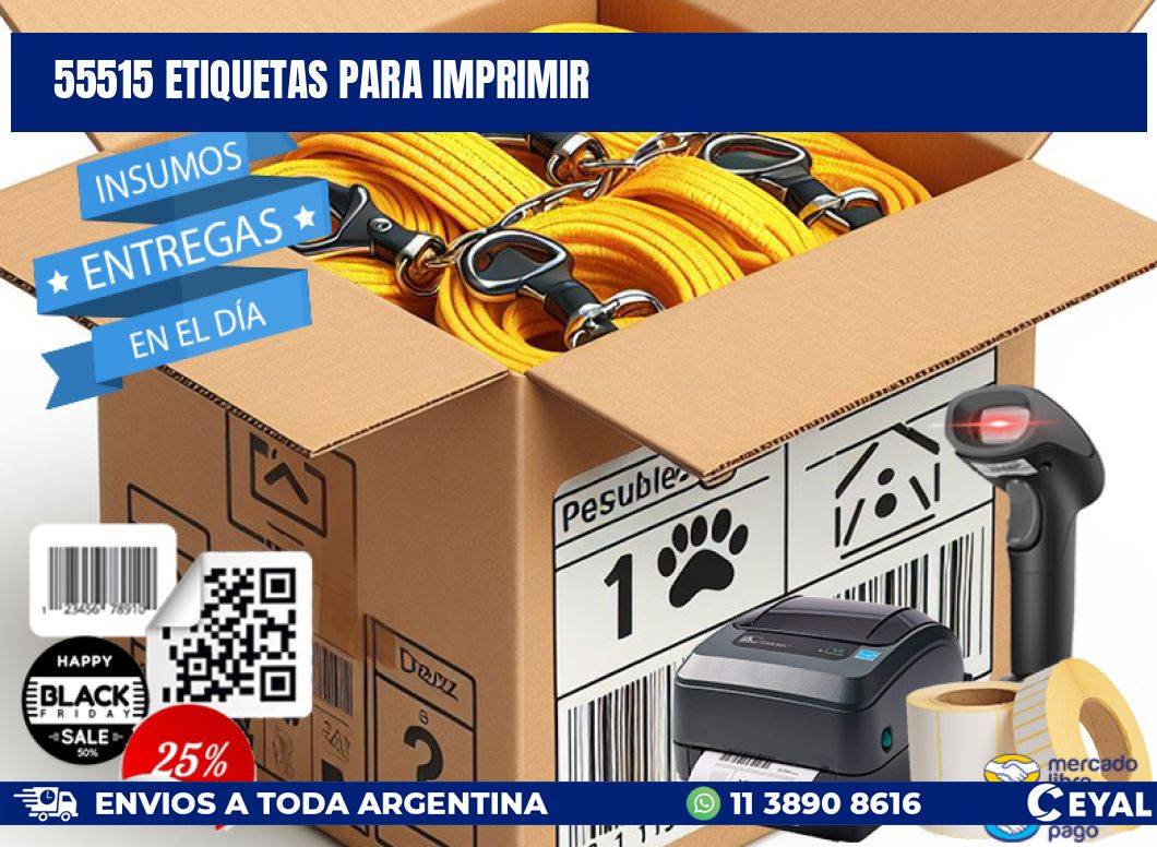 55515 etiquetas para imprimir - autoadhesivas.com.ar