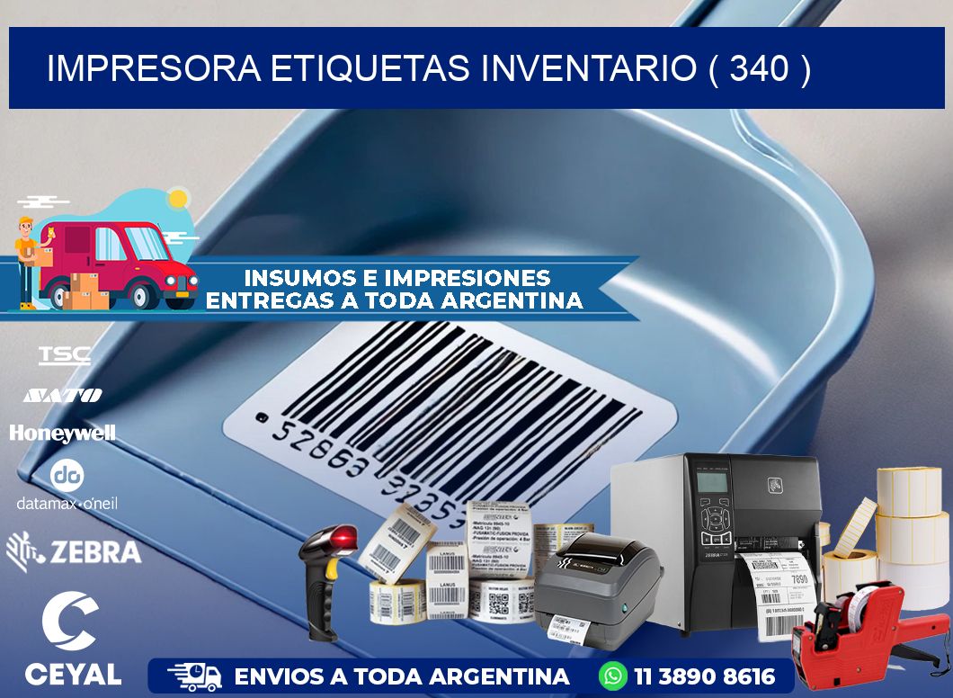 impresora etiquetas inventario ( 340 ) - autoadhesivas.com.ar