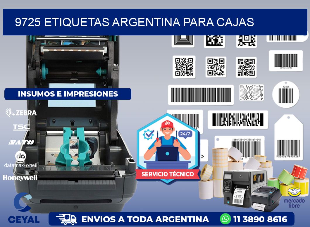 9725 ETIQUETAS ARGENTINA PARA CAJAS - autoadhesivas.com.ar