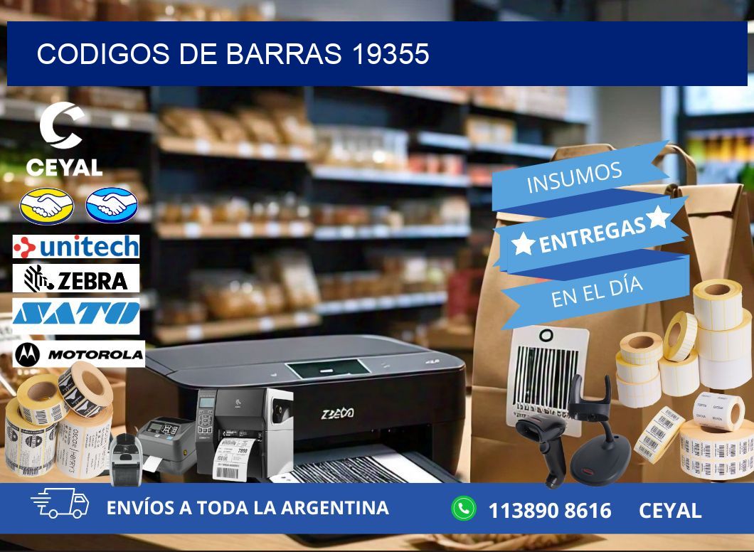 CODIGOS DE BARRAS 19355 - autoadhesivas.com.ar